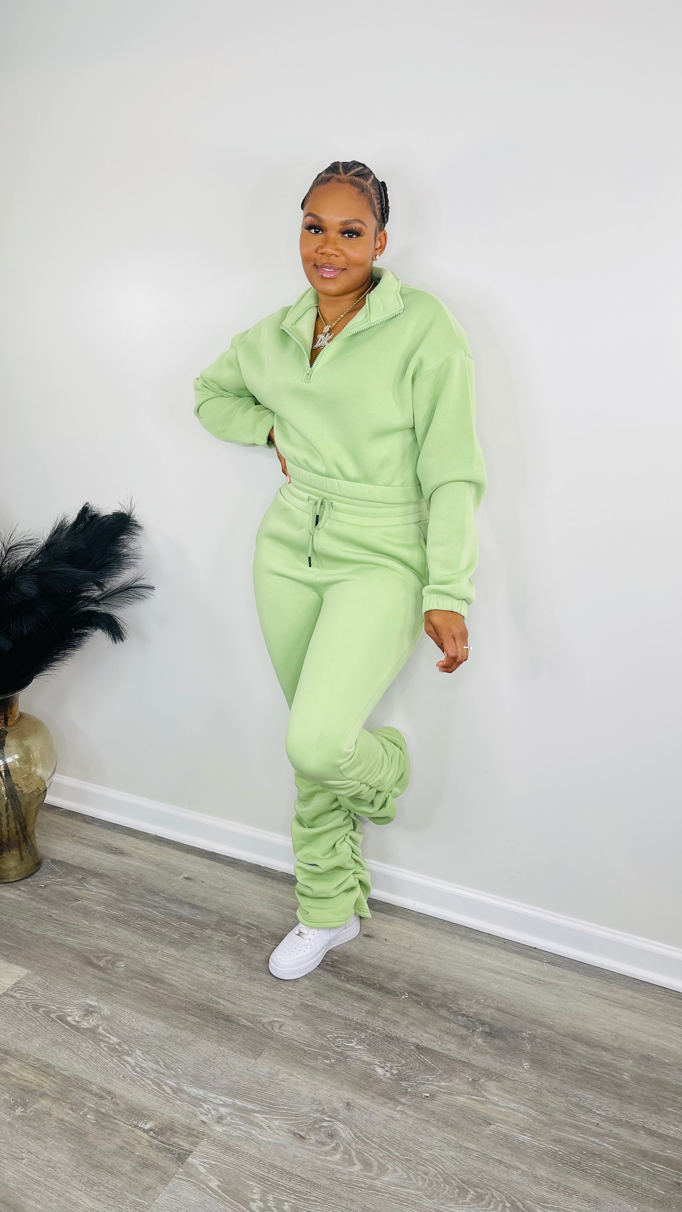 Hailey Cropped Set